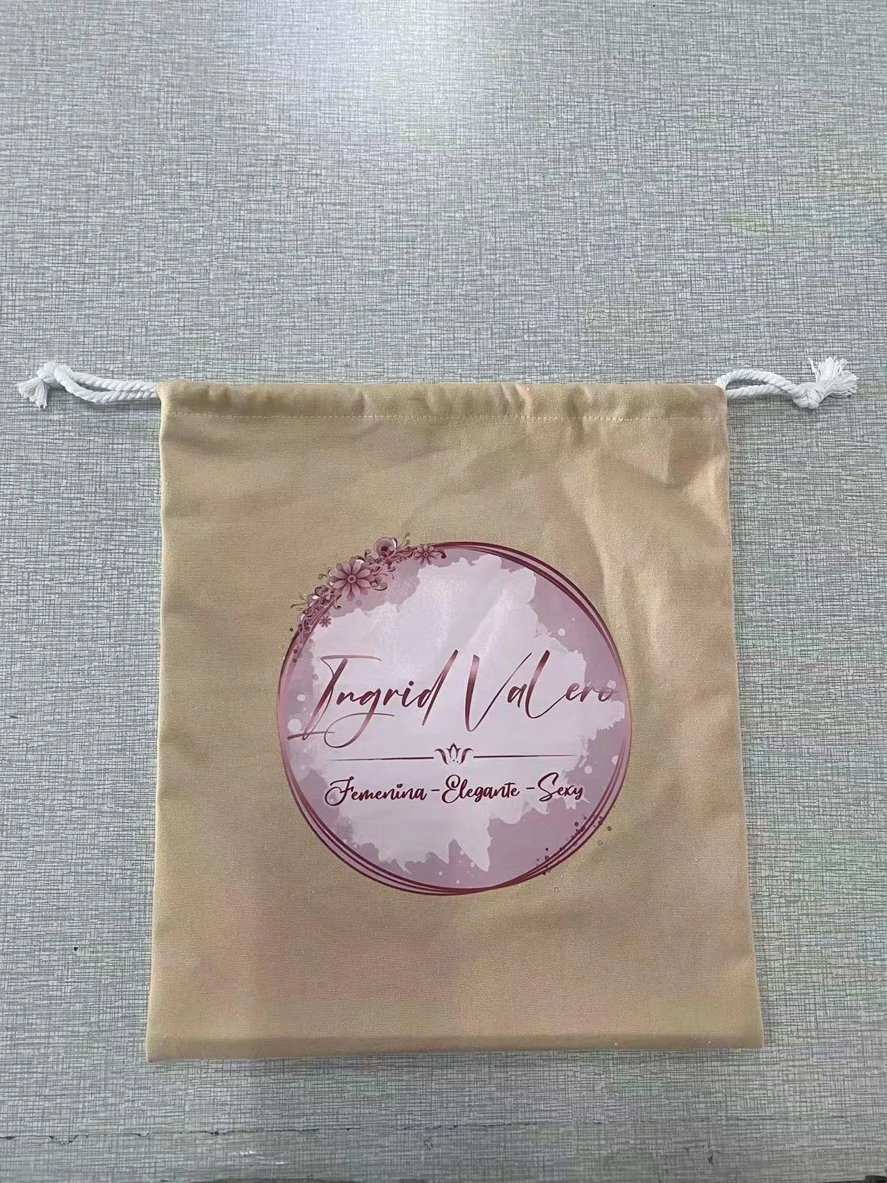 Good Quality Custom Logo Portable Reusable Printed Gift Canvas Cotton ...