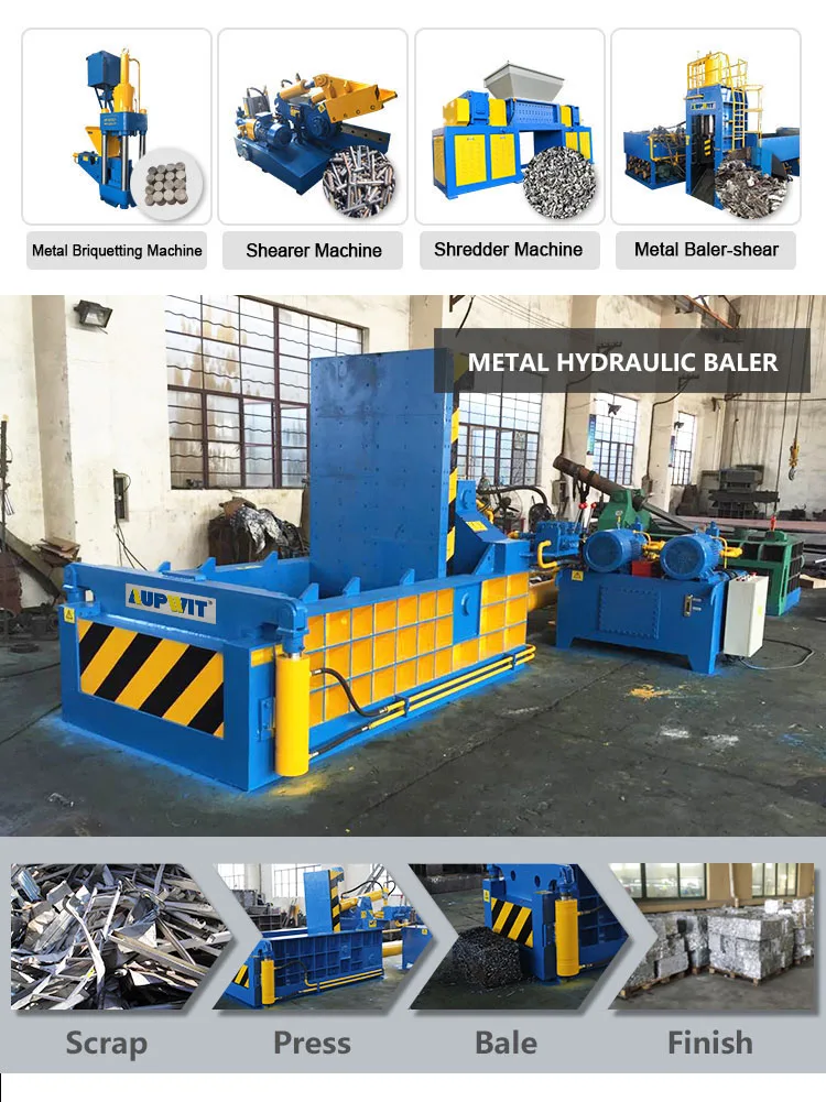 Professional Full Automatic Scrap Metal Balers for Sale