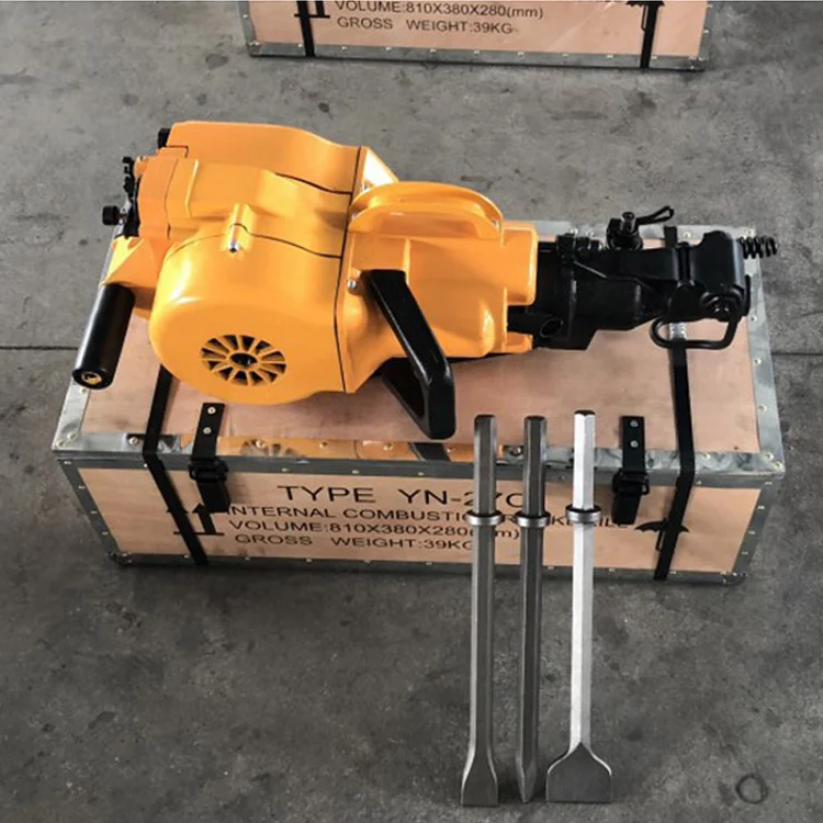 Handheld Rock Drill Yn27c Mining Gasoline Drill Portable Internal ...