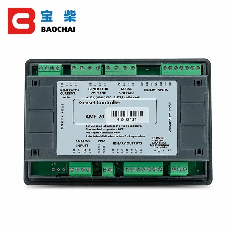 Intellilite Auto Start Deepsea Genset Control Module Board with LCD ...