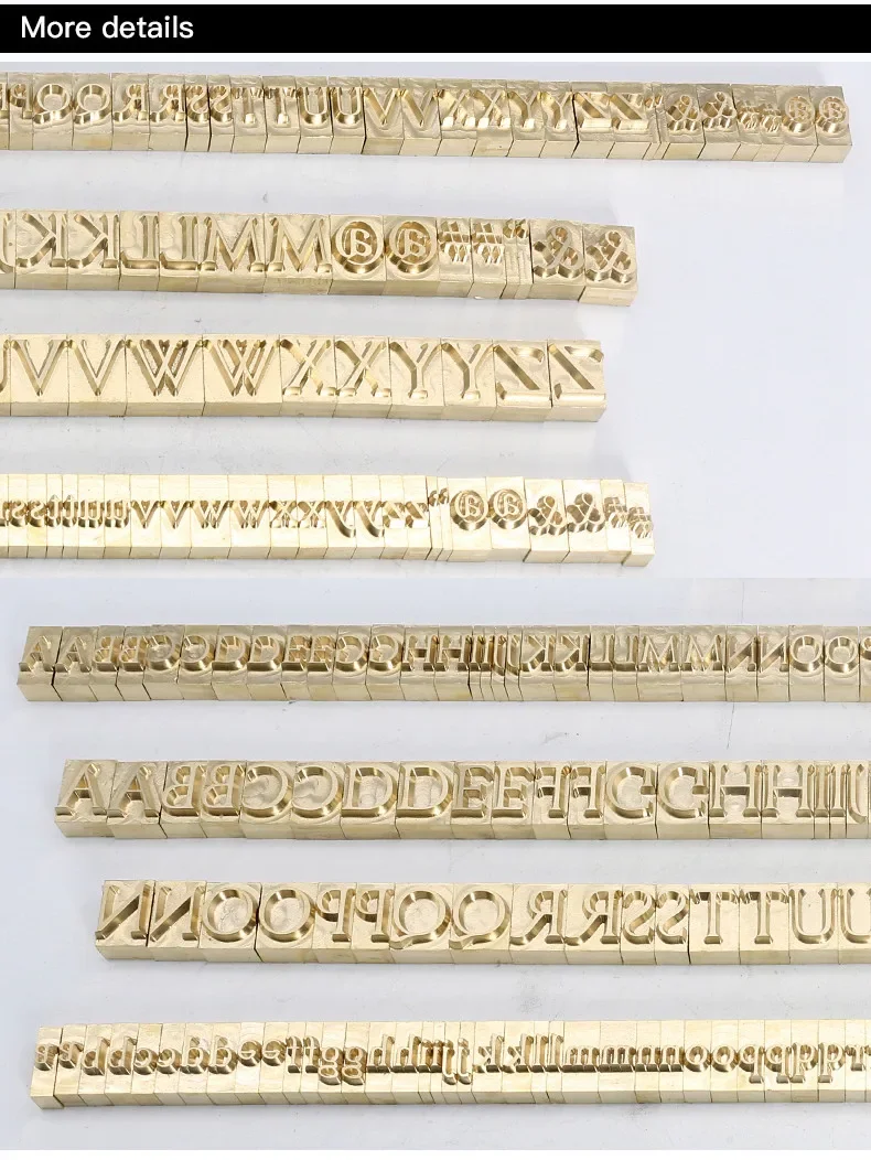 Custom Diy Brass Leather Branding Personalized Hot Foil Stamping ...