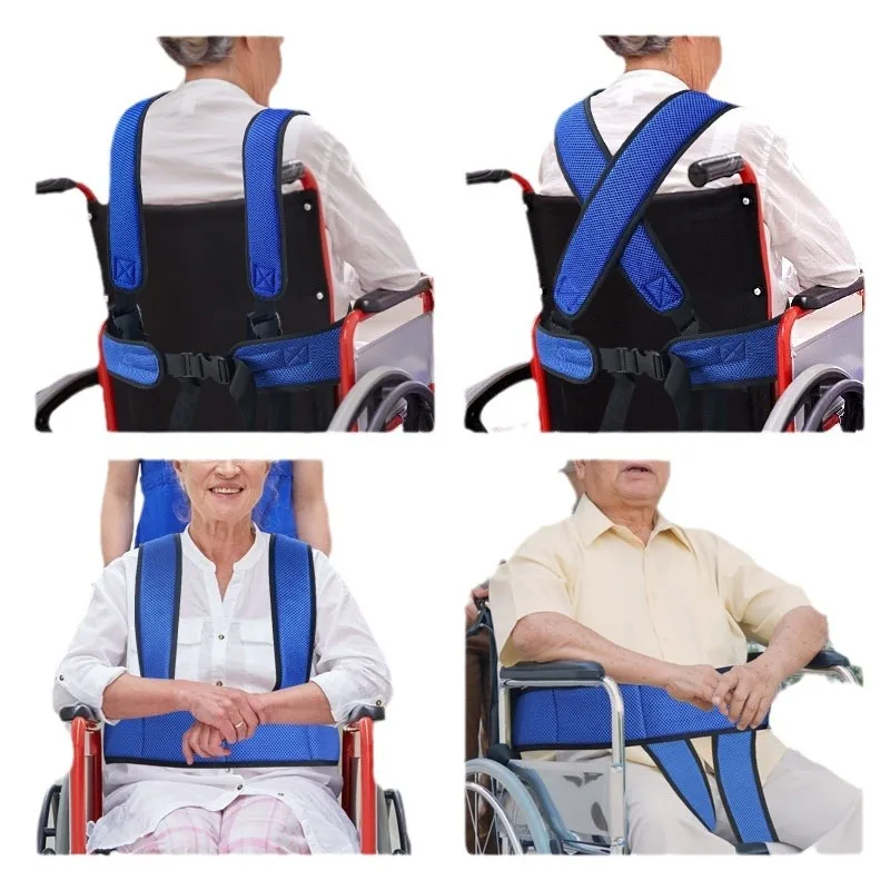 Wheelchair Safety Harness Partner Chair Elderly Disabled Patients To ...