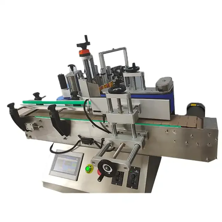 Tabletop Round Small Semi Automatic Labeling Machine Round Square ...