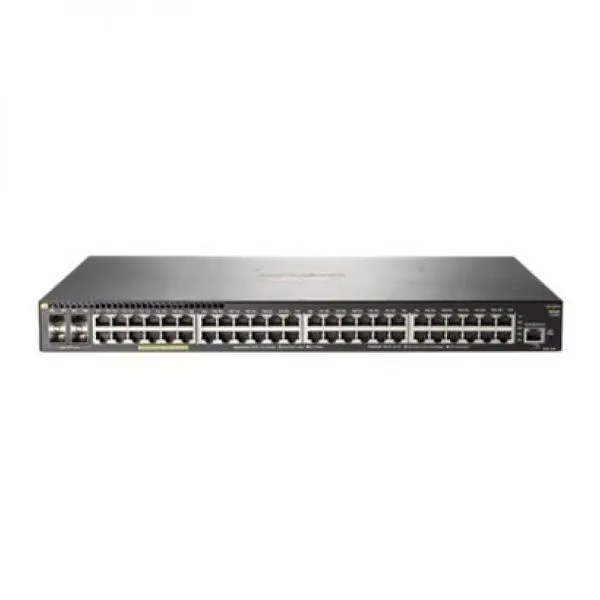 Aruba JL262A 2930F 10/100/1000Mbps up to 77.4 Mp/s 104 Gb/s 48G PoE ...