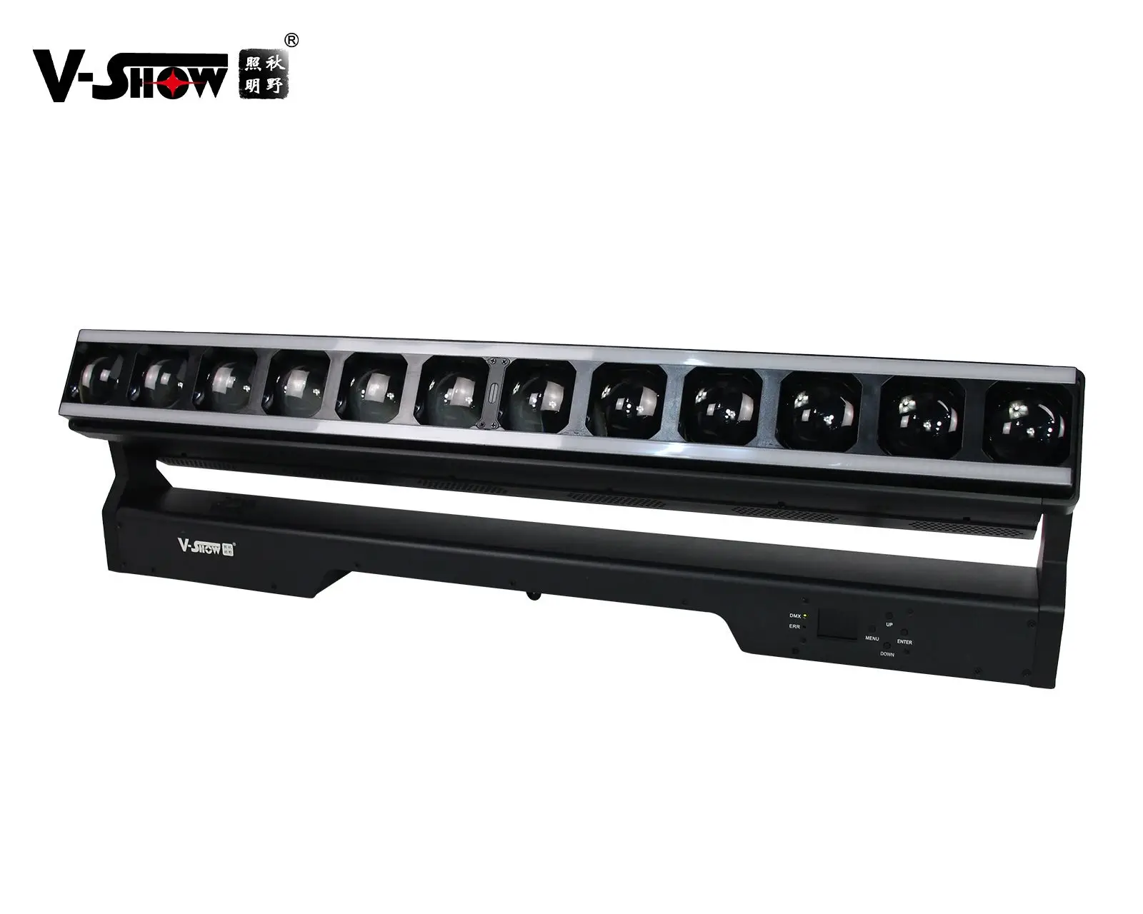 V-show Moving Bar Zoom With Strobe Lines 12x40w Rgbw 4 In 1 Led Moving ...