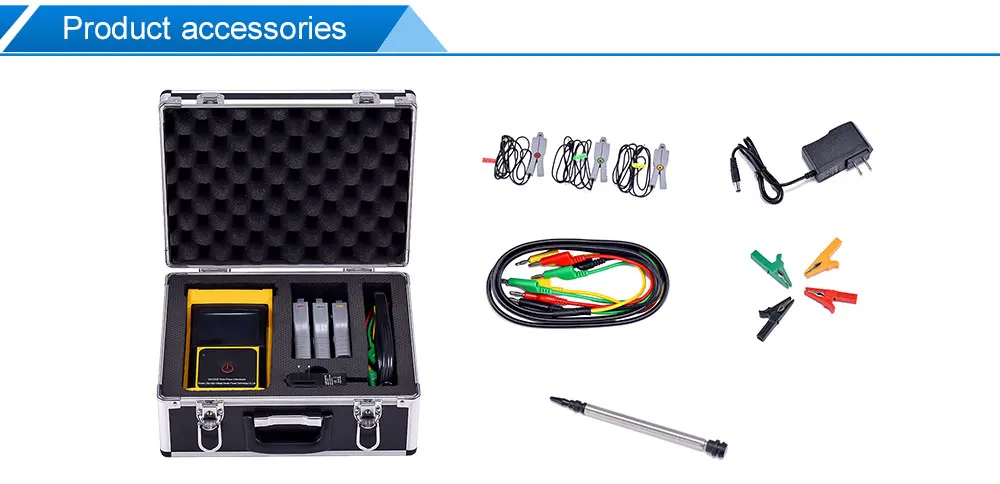 Smg3000 Intelligent Three Phase Volt-ampere Tester Double Clamp Volt ...