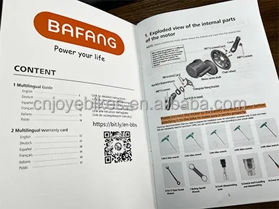 Joyebikes 2024 BAFANG M635 Torque Sensor Ebike Motor Kit