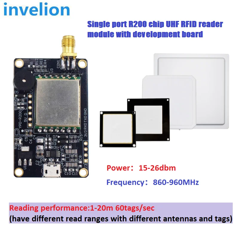 Uhf Rfid Module Ardunio Reader Micro Usb Rfid Uhf Module Ttl Uart For Arduino Raspberry Pi Board ...