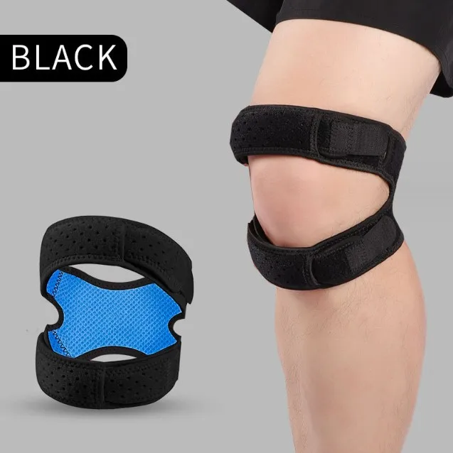 Patella Tendon Knee Strap,Adjustable Knee Support Brace Pads With Mesh ...