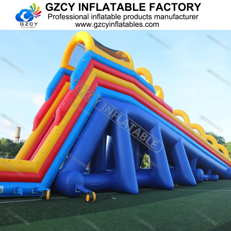 Largest 60 Meters Inflatable Water Slide Crazy Customized Available ...