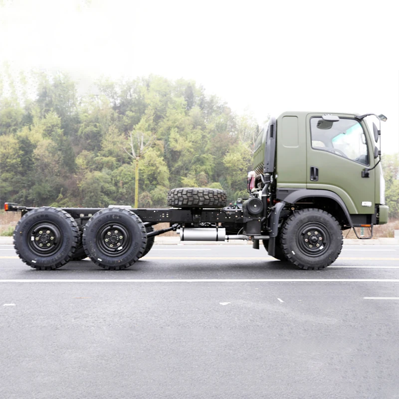DONGFENG Heavy Duty 6x6 off Road Special Usage Truck Chassis