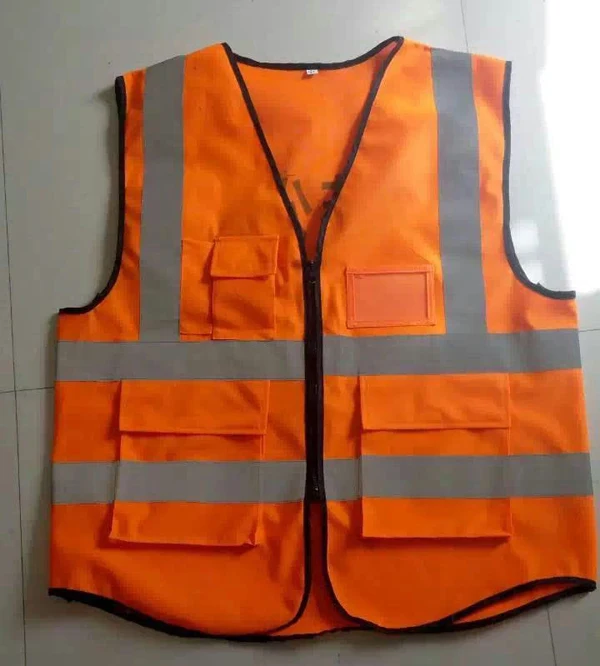 Construction Security Jacket Safety Clothing Hi Vis Reflective Clothes ...