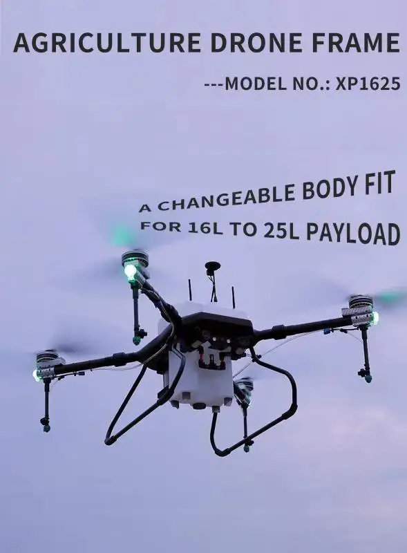 Xp420 Agricultural Drone 20l 20kg Frame Hobbywing X9 Plus Jiyi K3a Pro ...
