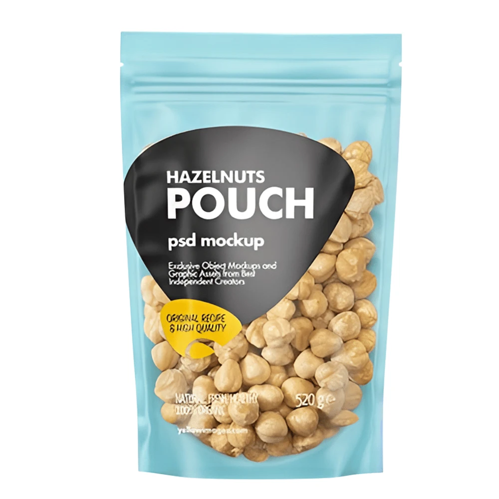 Custom Printed Stand Up Plastic Zip Lock Pouches For Food Packing ...