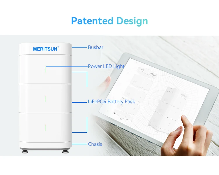 Meritsun Stacked Lithium Battery - Reliable Energy Storage