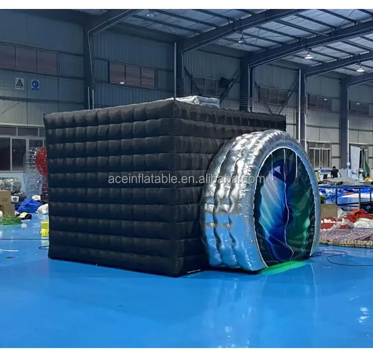 Customized Portable LED Inflatable Photo Booth Enclosure
