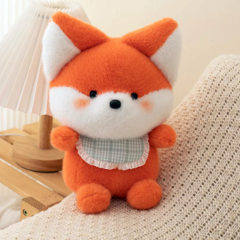 Super cute little animal Plush Dolls Adorable Fox rabbit chicken Plush ...