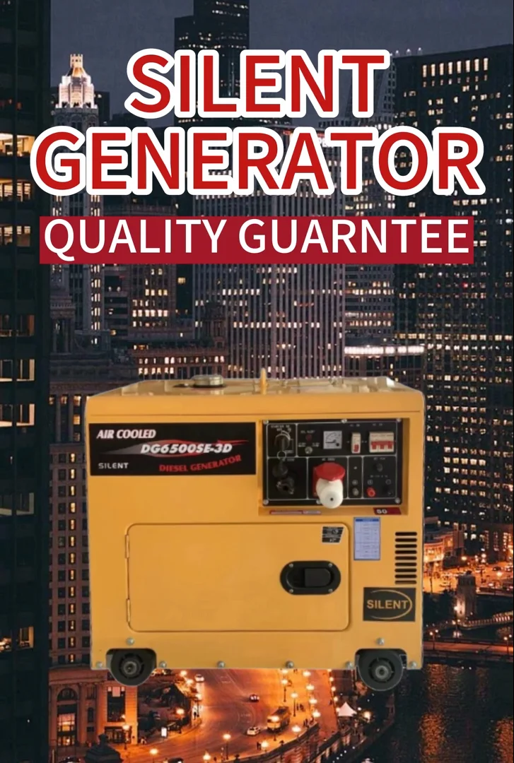 High Efficiency Diesel Generator With 50kva Power and Low Noise Level ...