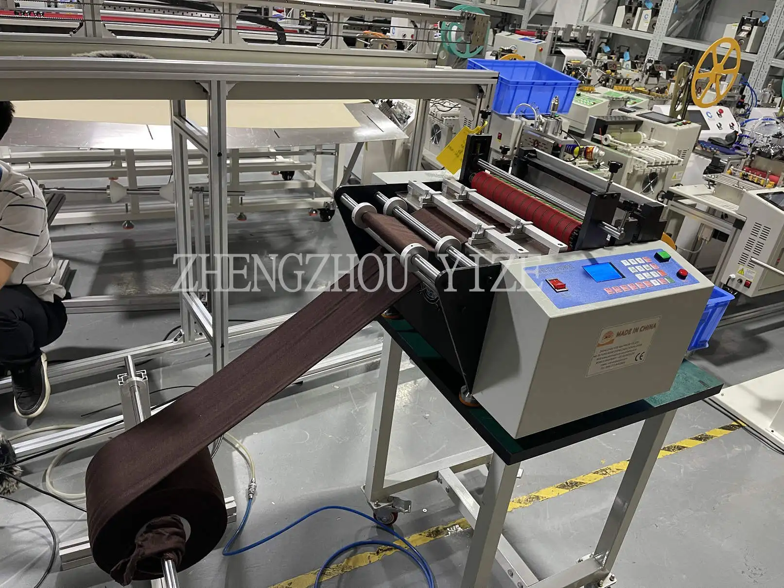 Automatic Metal Sheet Cutting Machine Mylar Film EVA Foam Insulation ...