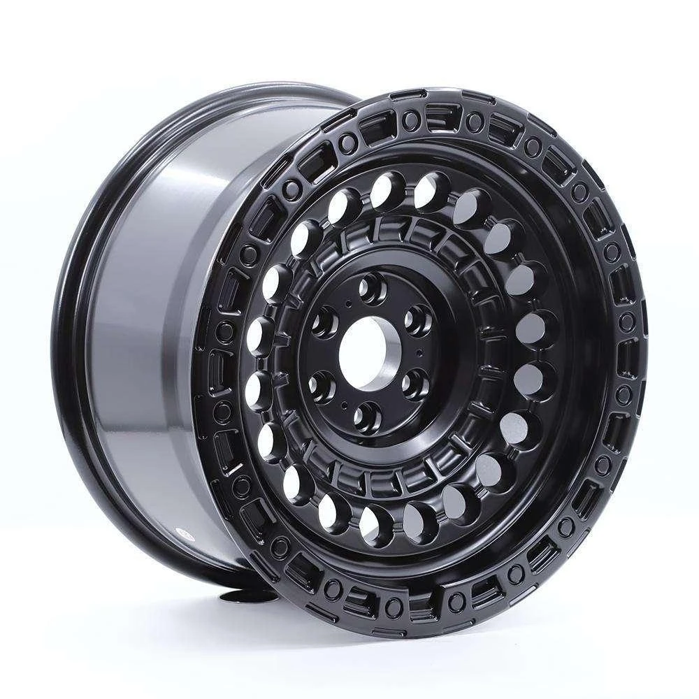 4x4 Off Road Wheels Pcd 5/6x139.7 Alloy Rims 16 17 Inch Black&red ...
