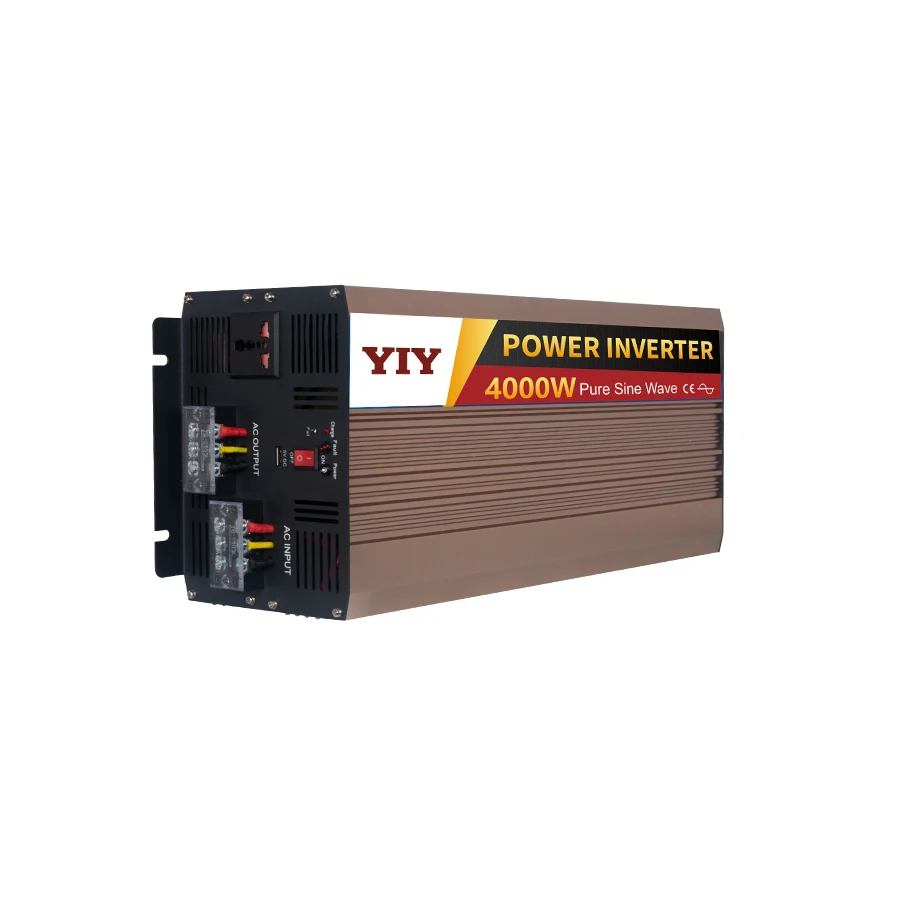 4000w 5000w 6000w 8000w Pure Sine Wave Power Inverter 12v 24v 48v 110v ...