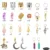 232 Pcs Mixed Design Dreadlock Accessories Set Crystal Hair Bead Metal ...