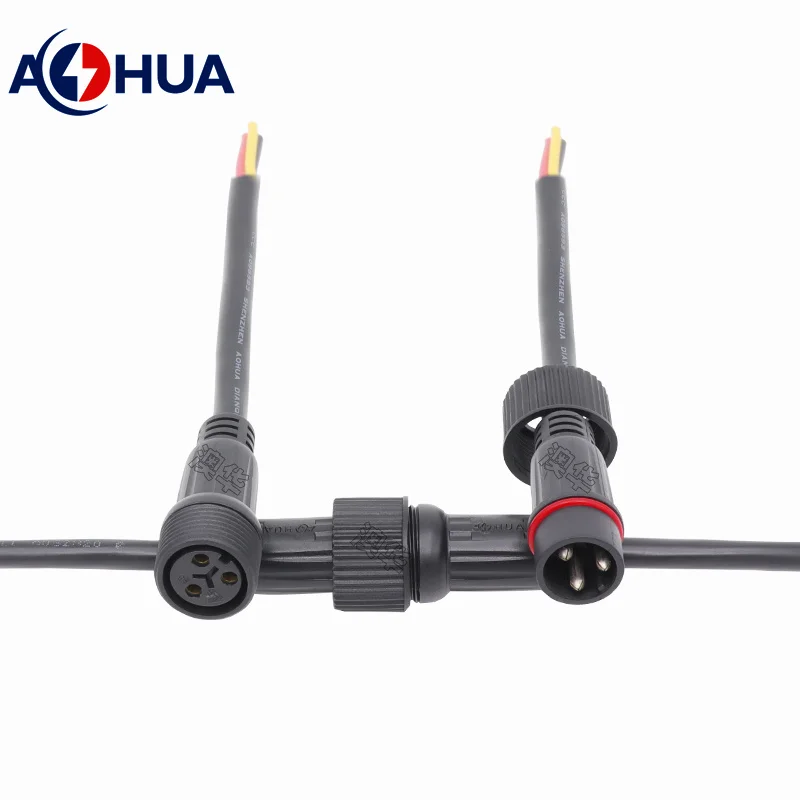 Low Voltage Cable Connector 250v Thread 4 Pin Connector Jack Pvc ...