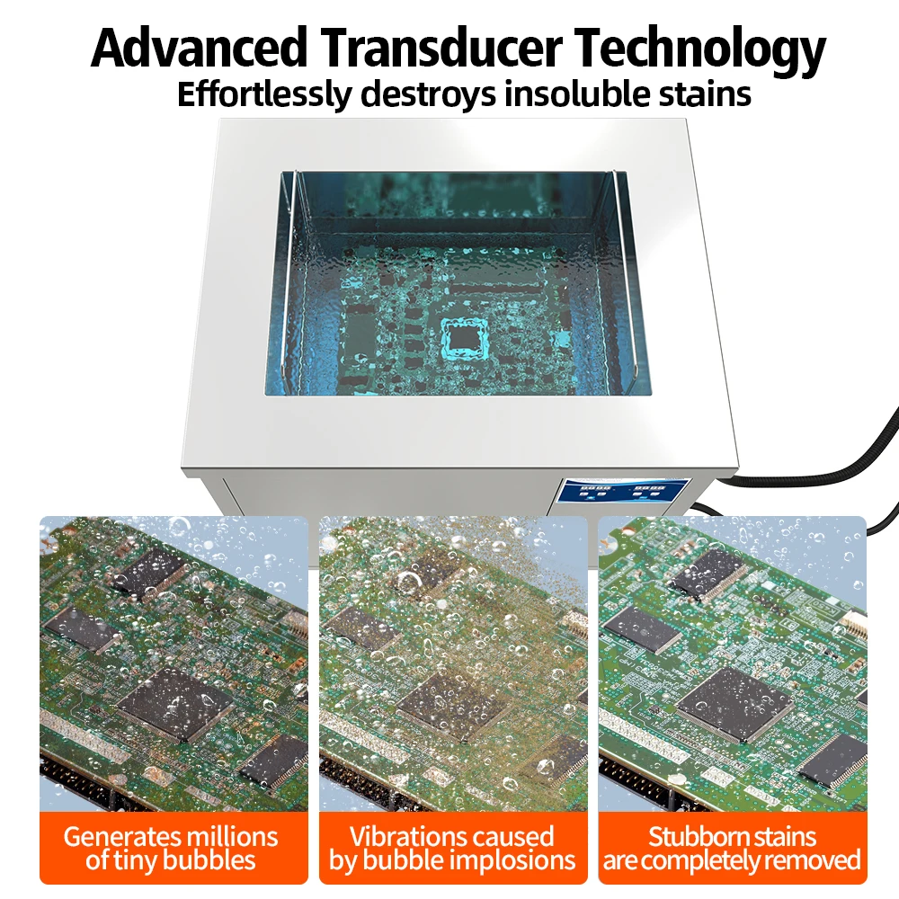 Granbo 45L 108L 192L 264L 360L 540L 960L Industrial Ultrasonic Cleaner ...