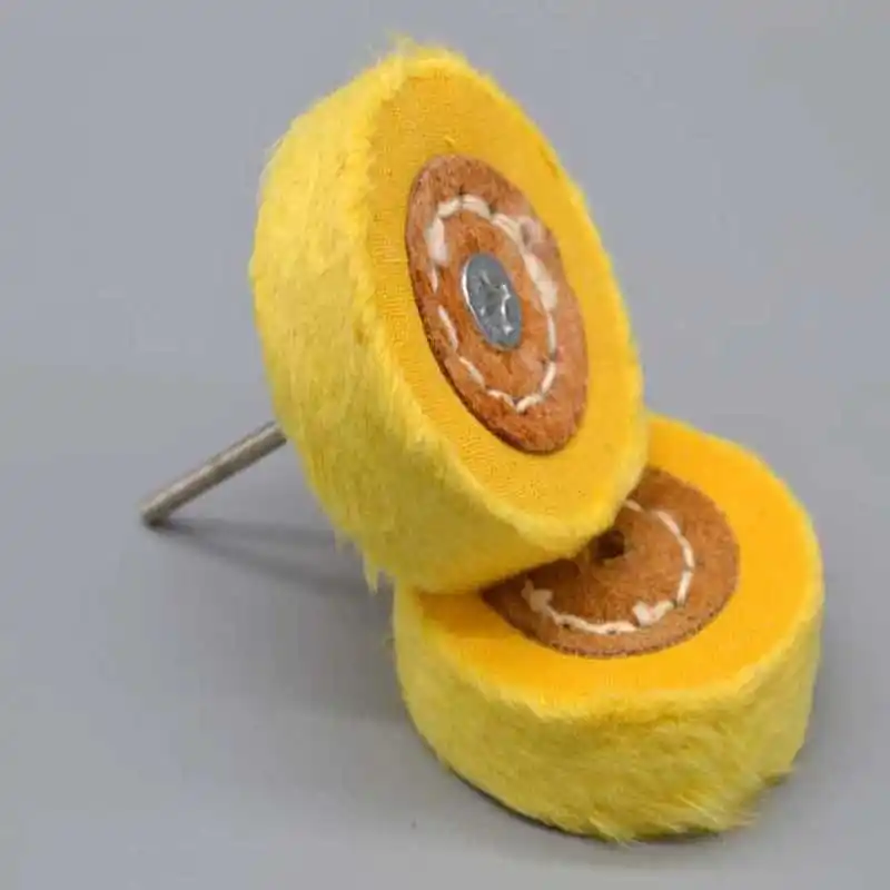 3mm White Polish Cloth Wheel Yellow Cloth Wheel Metal Jewelry Jade ...