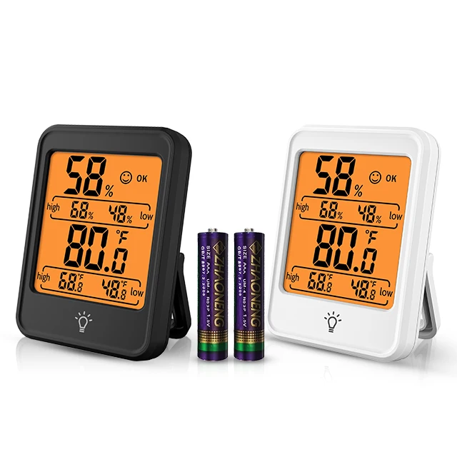 Indoor Room LCD Electronic Temperature Humidity Meter