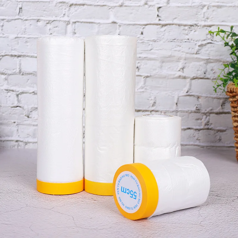 Wholesale Pe Plastic Masking Film For Autocarboat Painting - Buy ...