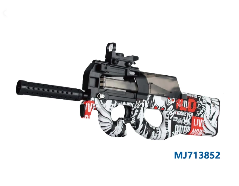 Hot Sale Electric Graffiti Water Bomb Bullet Gun P90