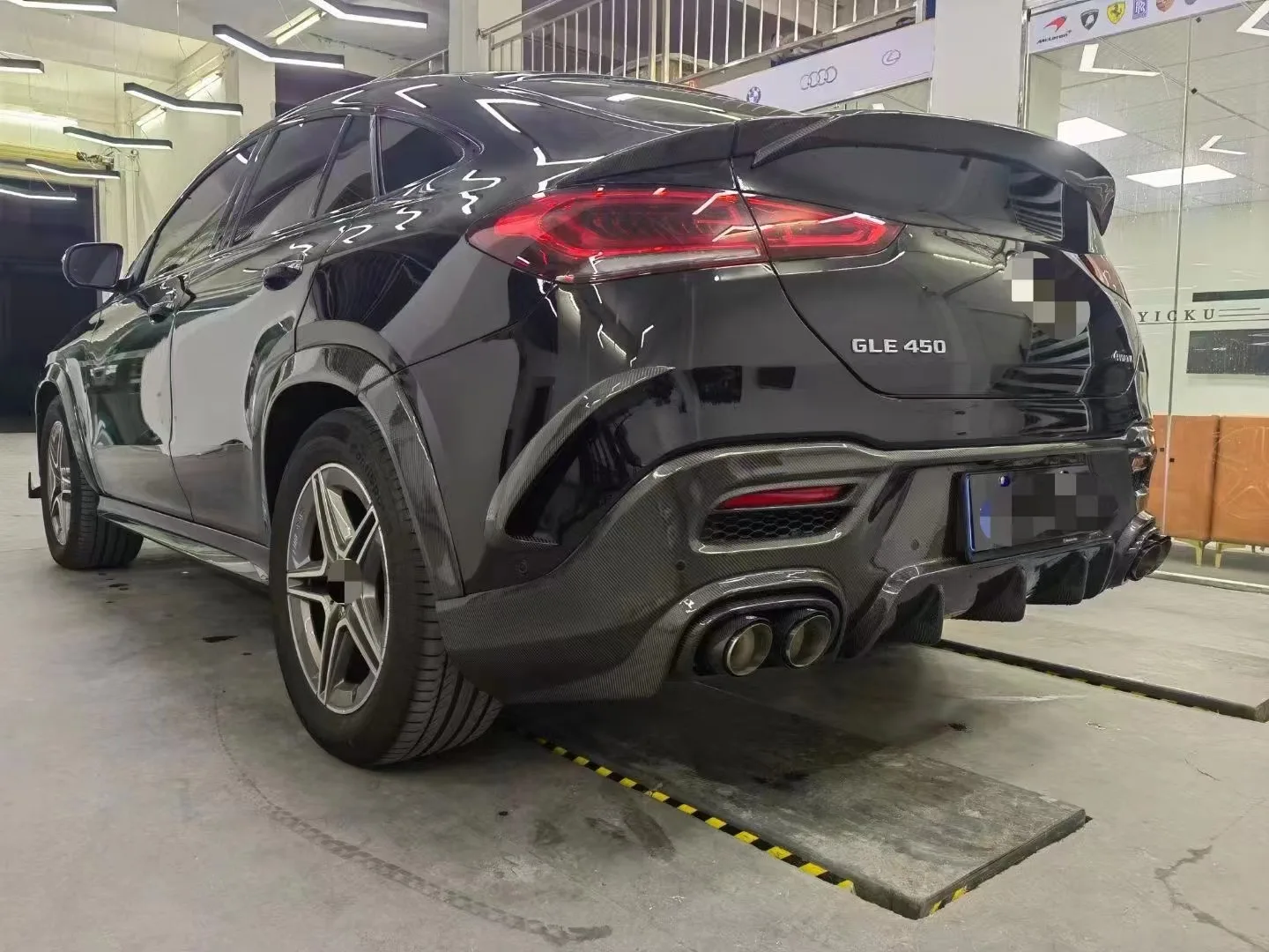 Carbon Body Kit 2021 Newest For Mercedes Bens Gle Coupe Gle450 Gle63 ...