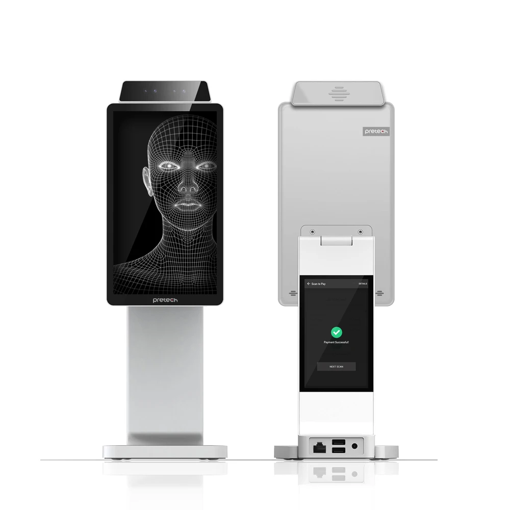 POS terminal Scan payment system TOF camera Android dual touch screen ...