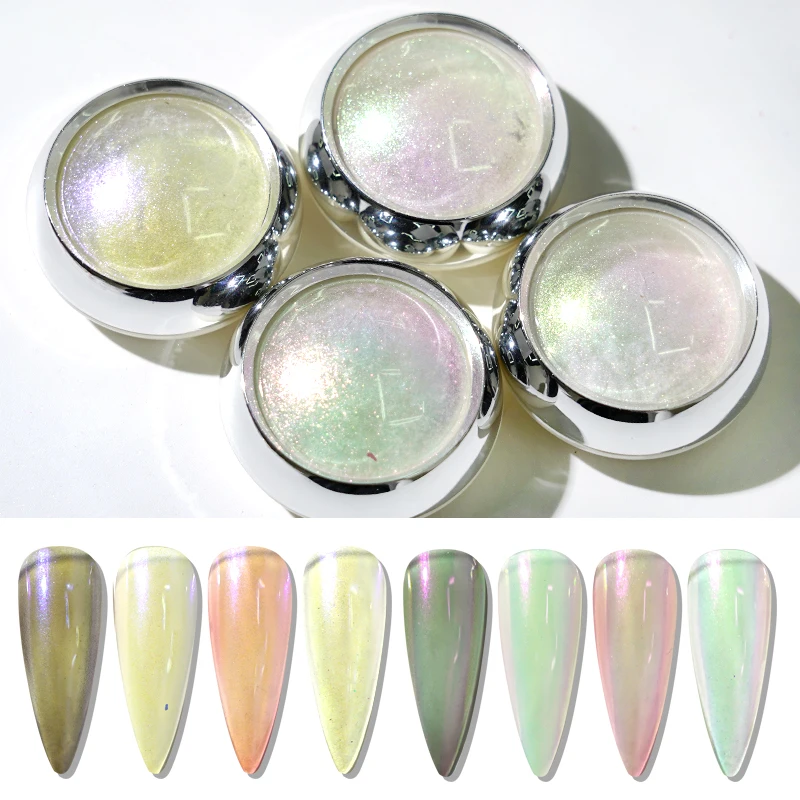 Holographic Color Changing Chrome Mermaid Rubbing Dust Pearl Shell ...