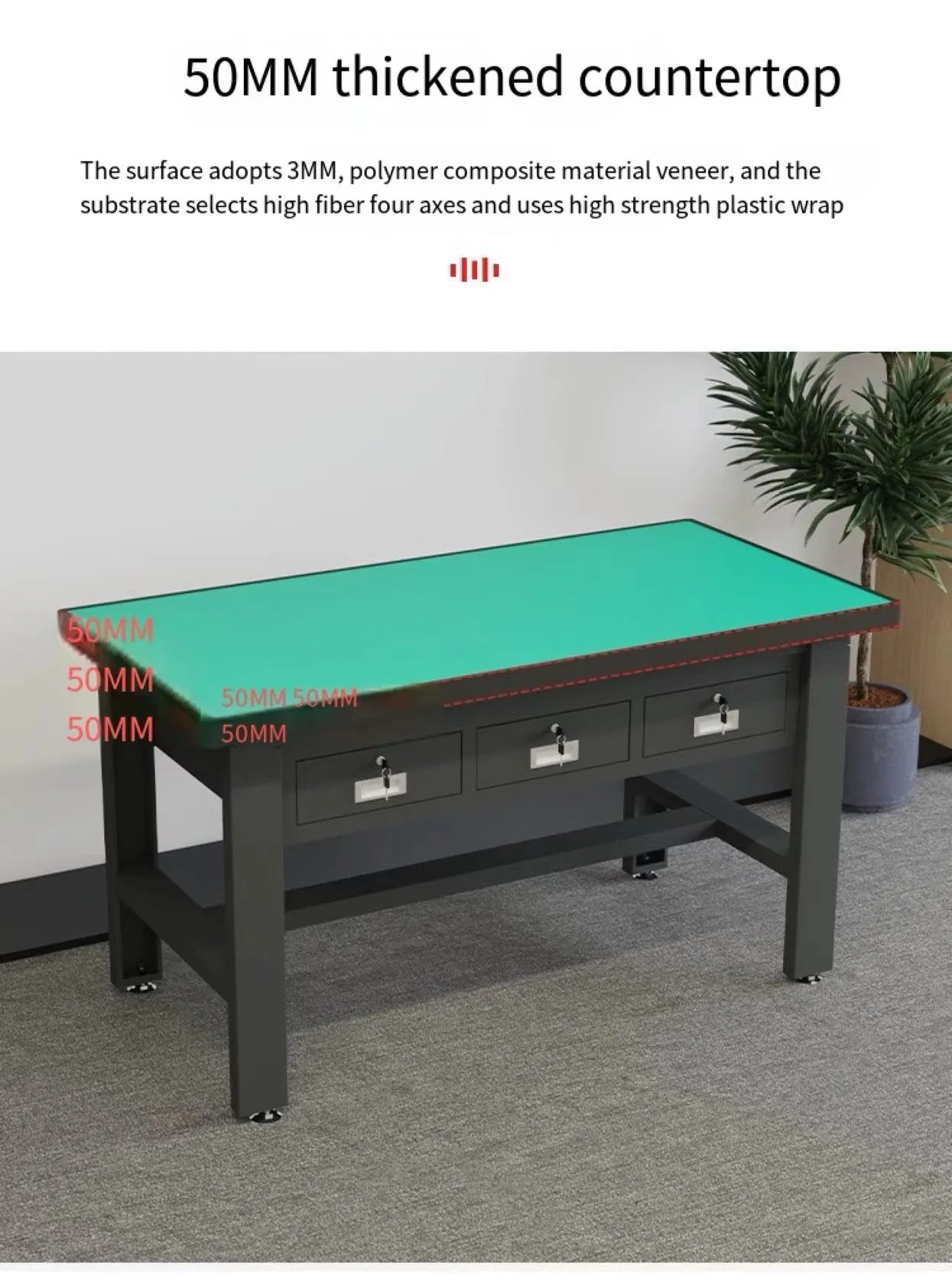 Workshop Heavy Industrial Electronic Steel Workbench Workstation - Buy ...