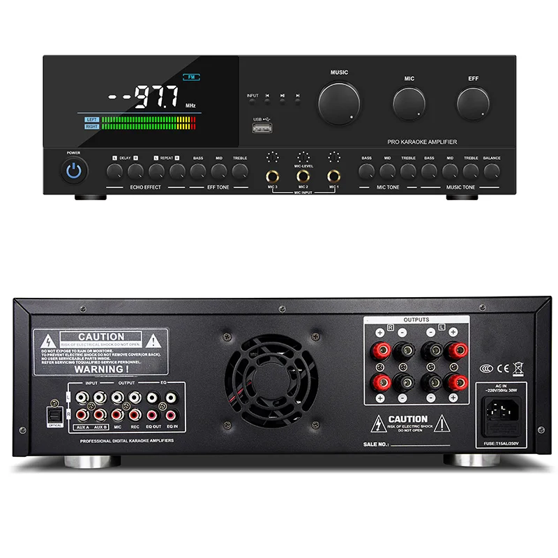 OEM 3U Professional Power Amplifier Module - 3 Channels