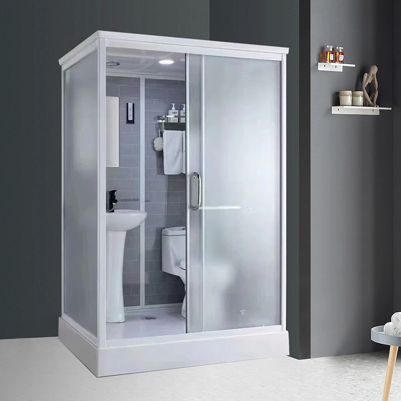 Luxury Style Precast Shower Toilet Combo - Marine Bathroom