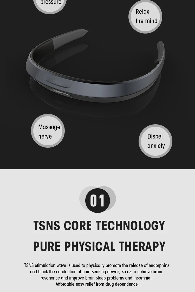 2025 Deep Physiotherapy Electric Pulse Head Massager