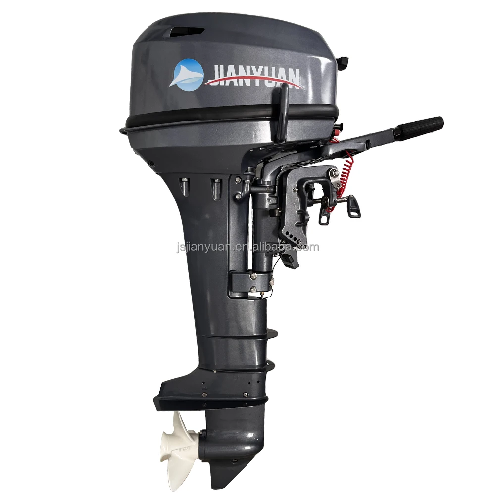 Chinese Outboard Engine 15hp 2-stroke Manual 24l Latest External Design ...