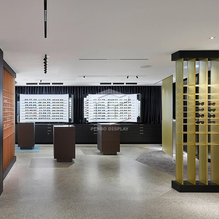 Custom Optical Shop Furniture Decoration Eyewear Store Interior Design ...