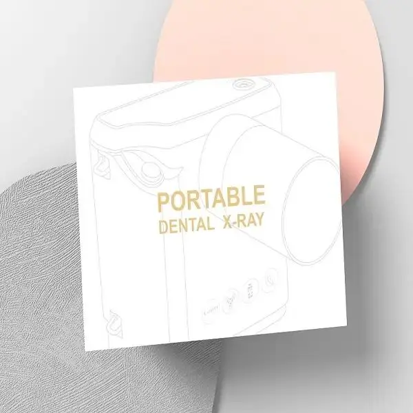 Portable Dental X-Ray with RVG Sensor - Lightweight & Efficient