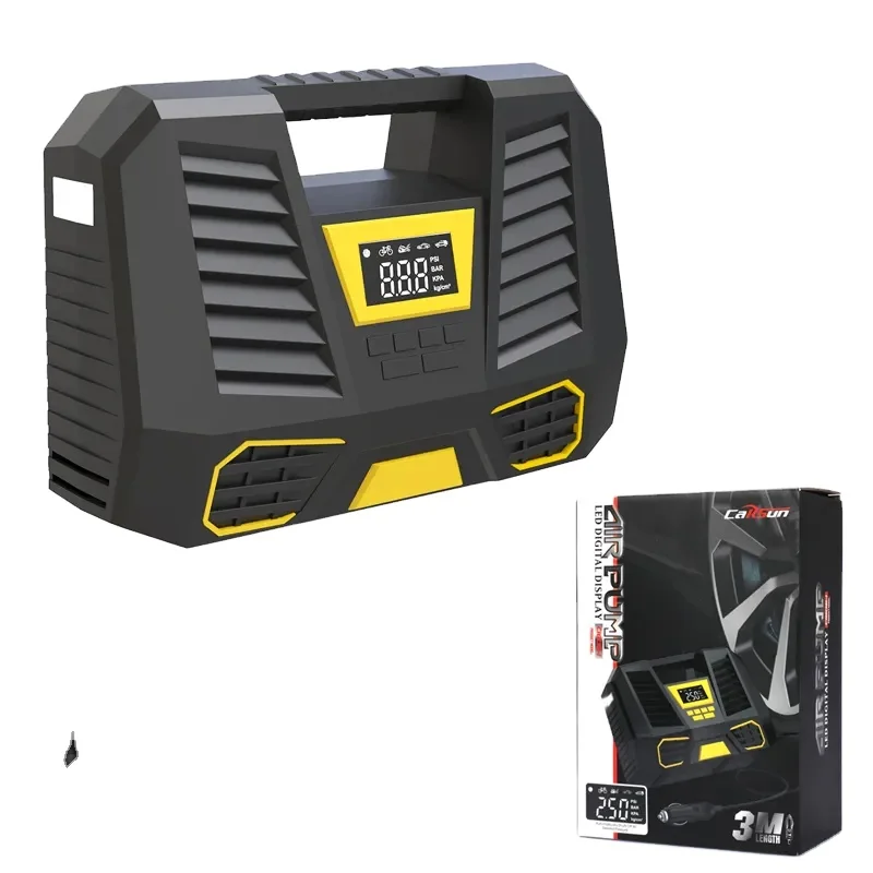 Electric Cordless Tire Inflator With Air Compression Pump Tire Inflator ...