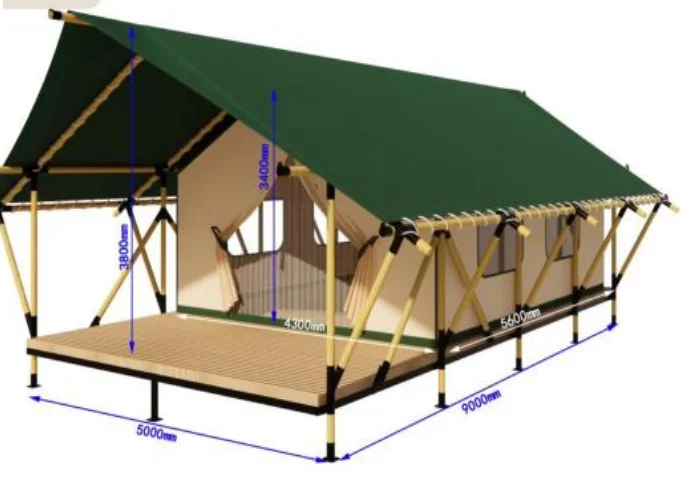 5*7m Escape To Nature With The Ultimate Camping Experience In This ...