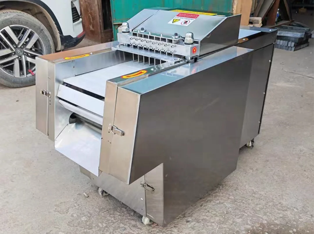 Global Commercial Fresh Chicken Beef Pork Cube Cutter Meat Dice Cutting ...