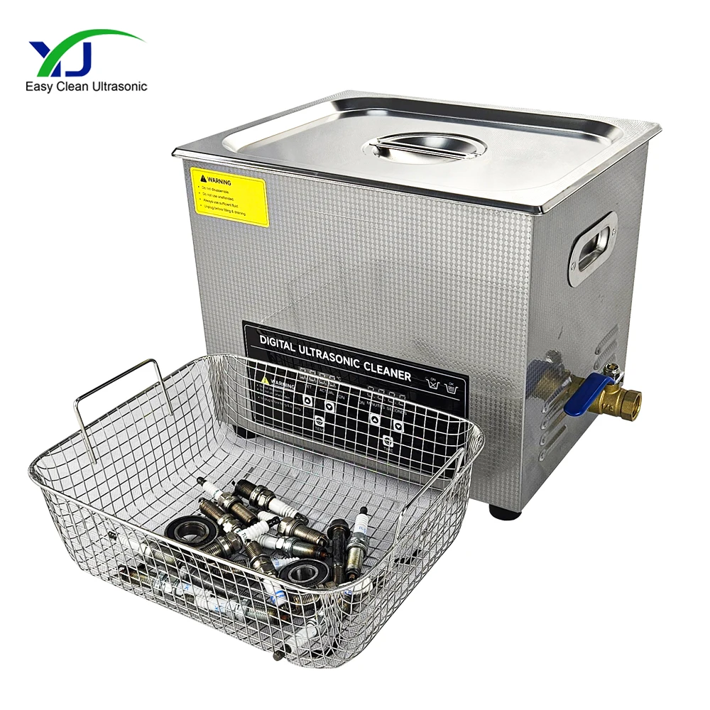 40kHz Ultrasonic Cleaning Tank 10L Parts Washer Machine Digital ...