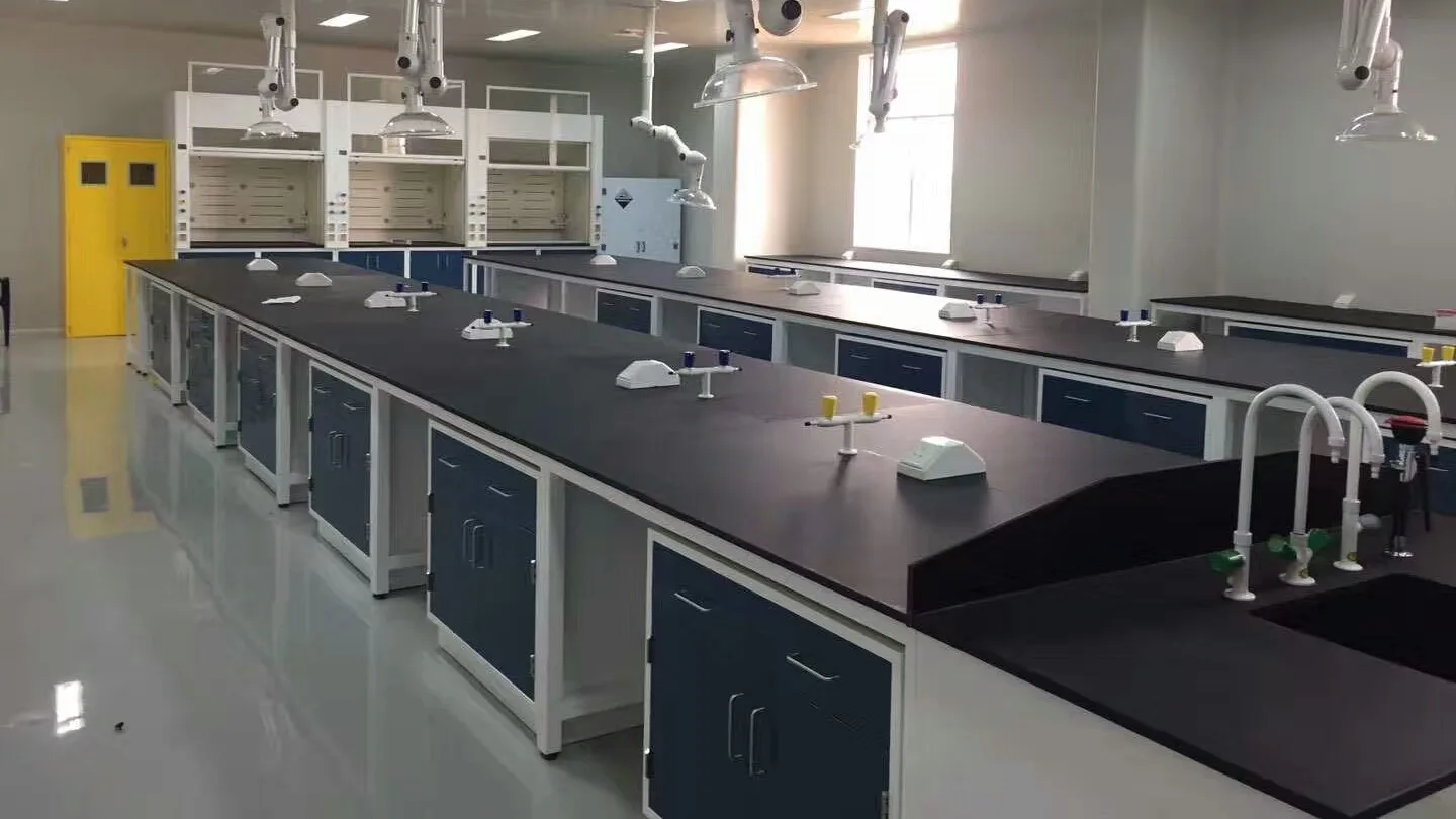 Stainless Steel Black Marble Top Antivibration Laboratory Balance Table ...