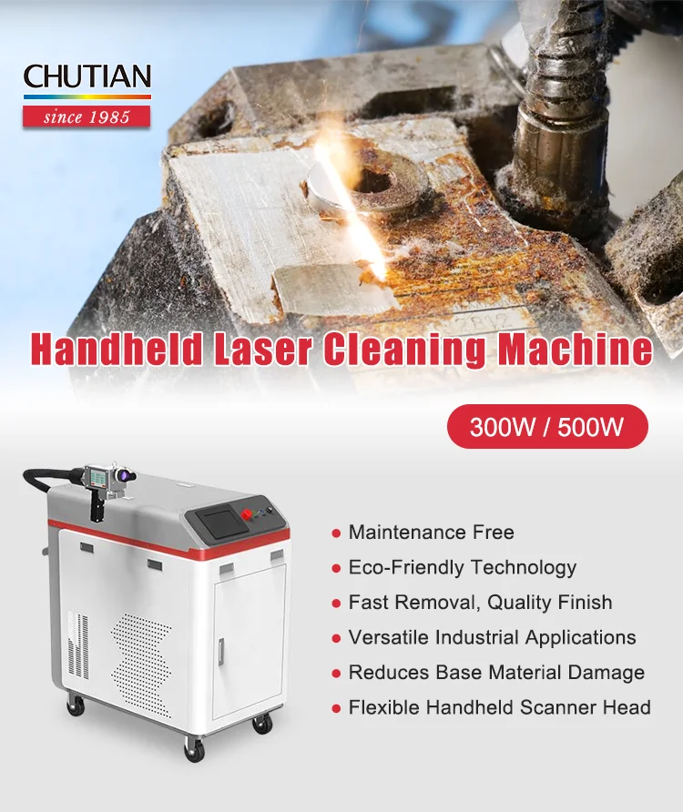 Laser Woodstain Remover 100w Laser Cleaning Machine For Paint On Wood ...