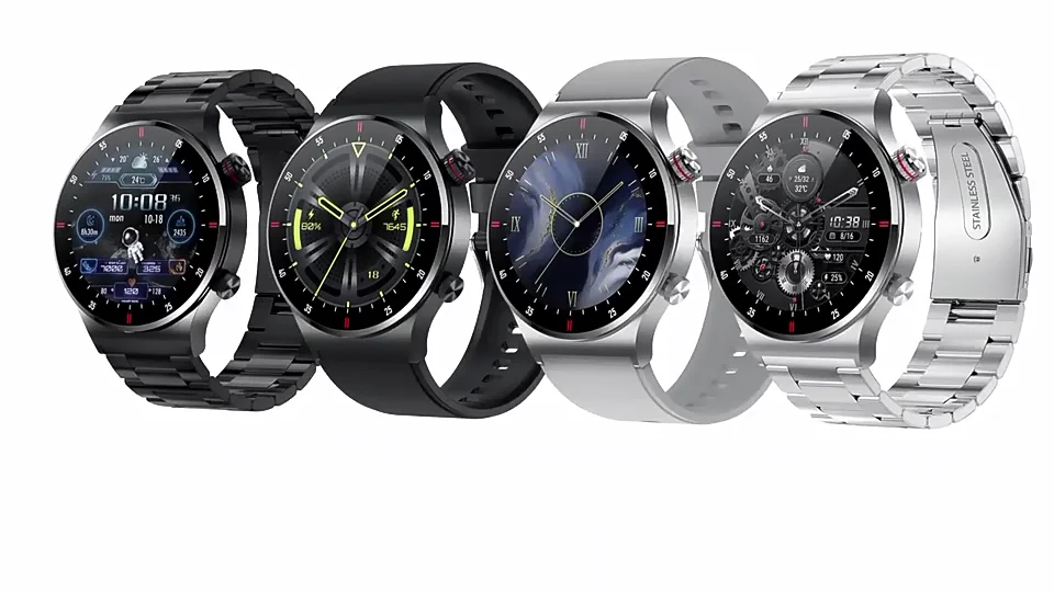 Qw33 Sport Watch Men Women Heart Rate Sleep Monitor Steps Ip67 ...