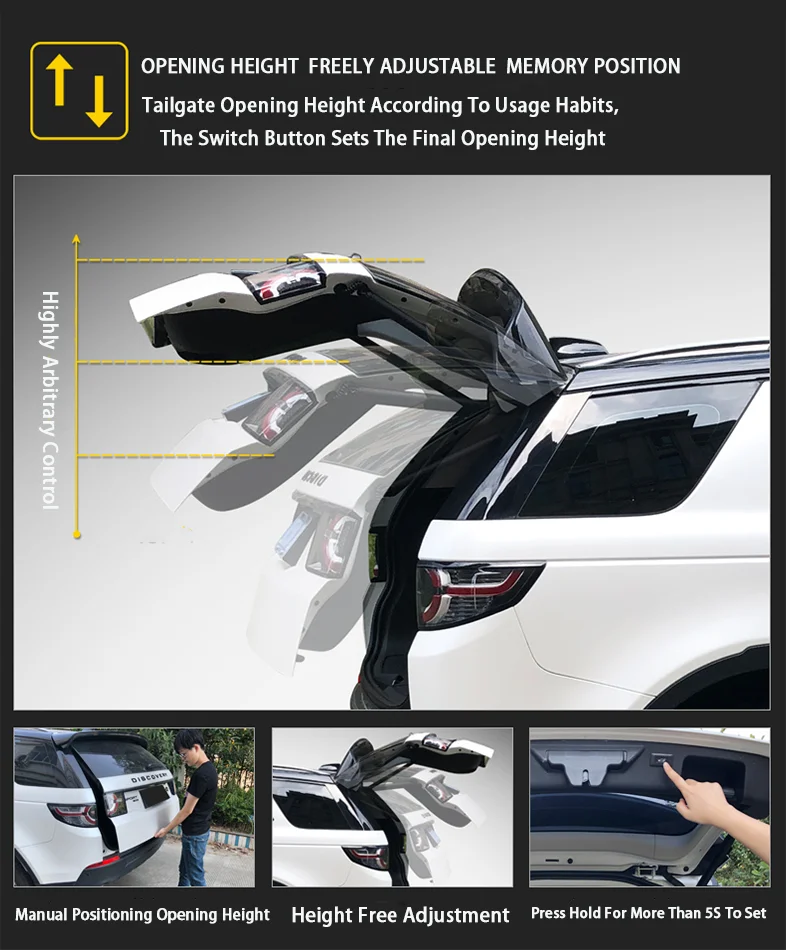Smart Electric Power Car Tailgate Lift System Kit for Toyota Tailgate ...